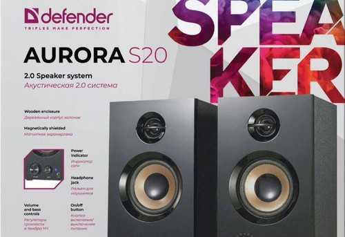 Колонки компьютерные Defender Aurora S20 Black