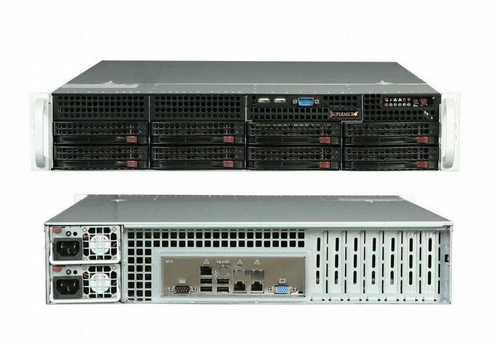 Сервер Supermicro 6027R 2*E5-2670v2 64Gb 8*HDD 2U