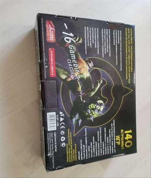 16 бит Super Drive Battletoads (140 в 1)