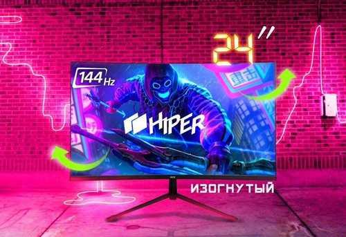 Новый Игровой Монитор 144 Гц 24" дюймов hiper