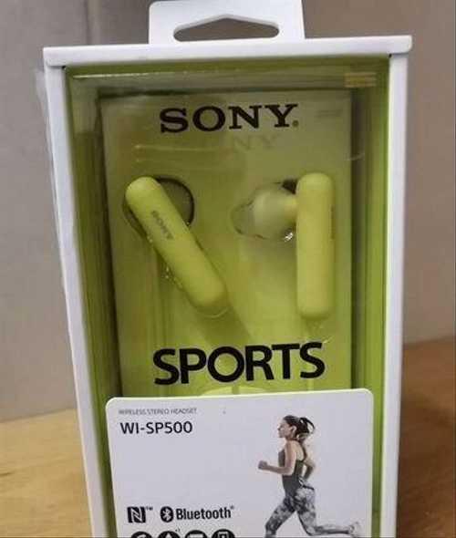 Беспроводные наушники Sony Sports WI-SP500