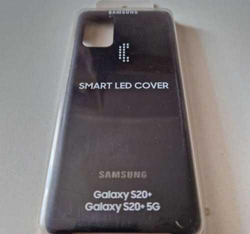 Чехол накладка SMART LED cover на samsung s20+