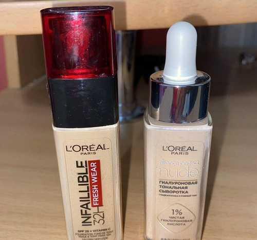 Тональный крем loreal infaillible и nude