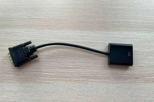 Переходник FinePower DVI-D - VGA, 0.2 м