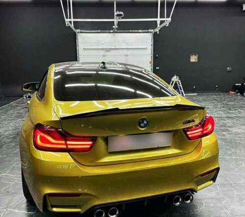 Спойлер на крышку багажника BMW M4 f82 M4 style