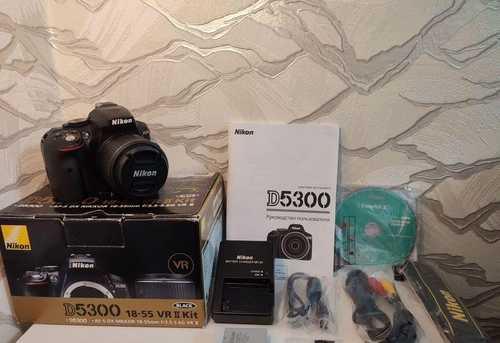 Nikon D5300 18-55 VR Kit Полный комплект