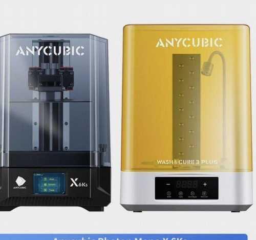 3Д принтер anycubik photon mono x 6ks