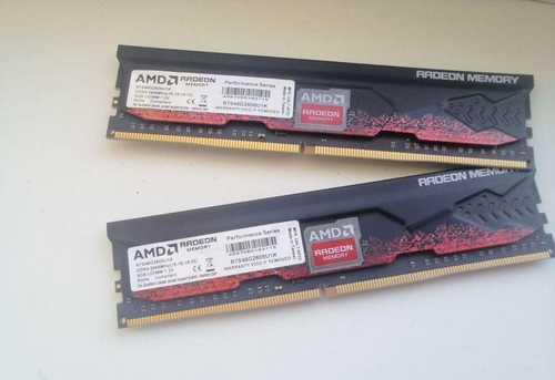 Оперативная память DDR4 4x2 AMD