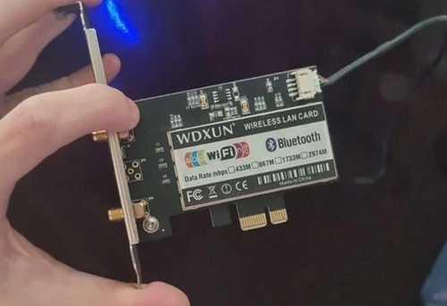 Wdxin wirless card Сетевая карта wifi bluetooth