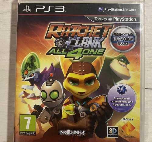 Ratchet and Clank all 4 one ps3