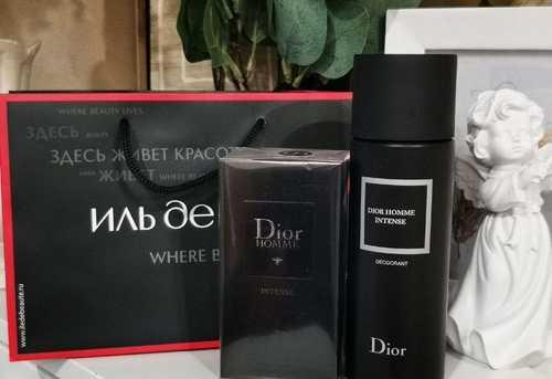 Dior Homme Intense парфюм мужской набор