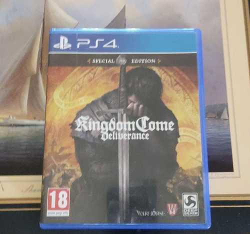 Kingdom come deliverance ps4 диск