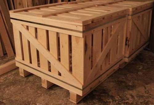 Ящик деревянный, транспортировочная тара