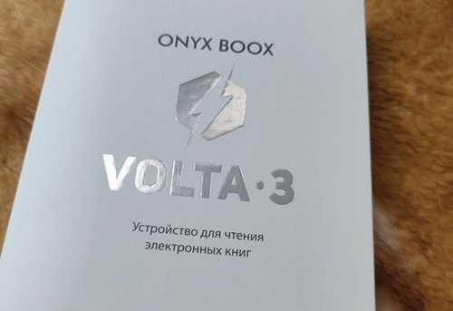 Эл книга onyx boox volta 3