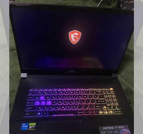 Msi katana 17 b12v