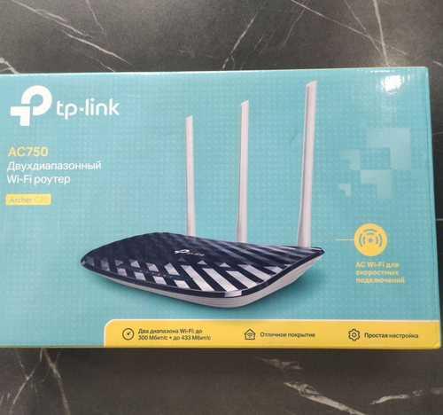 Wi-Fi роутер Ptp-link Archer C20 AC 750