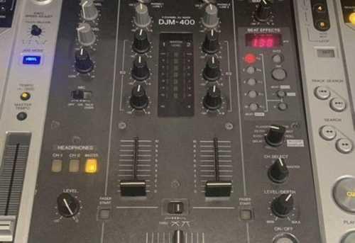 Pioneer DJM 400 микшер