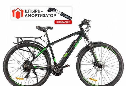 Электровелосипед Eltreco Ultra MAX PRO Черно-зелен