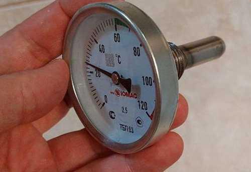 Термометр с гильзой 1/2" нержавейка