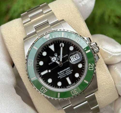 Часы Rolex Submariner Starbucks 41mm Black Dial