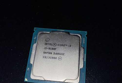 Процессор Intel core i3 9100f