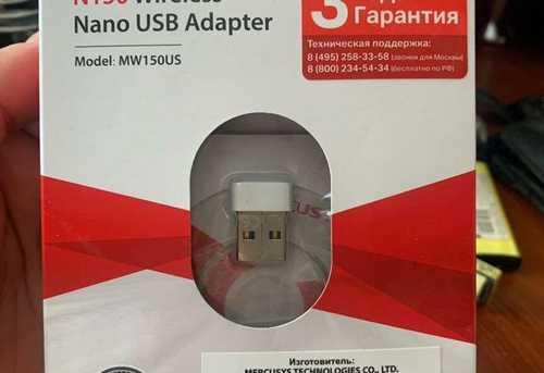Сетевой адаптер Wi-Fi Mercusys N150