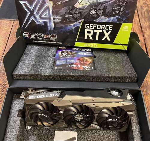 Видеокарта rtx 3070ti ichill inno3d