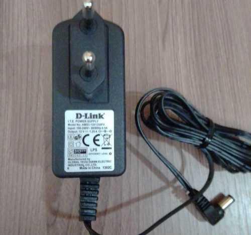 Адаптер блок питания D-Link 12v 1,2А оригинальный