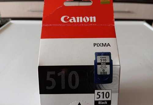 Картридж для принтера canon pixma, 510 Black