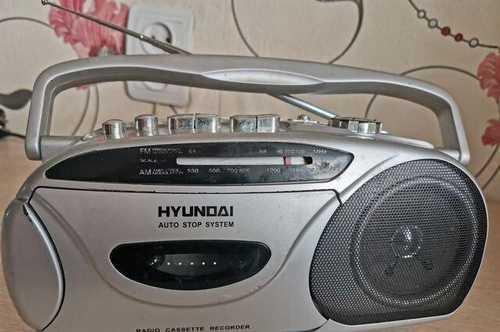 Магнитофон кассетный Hyundai