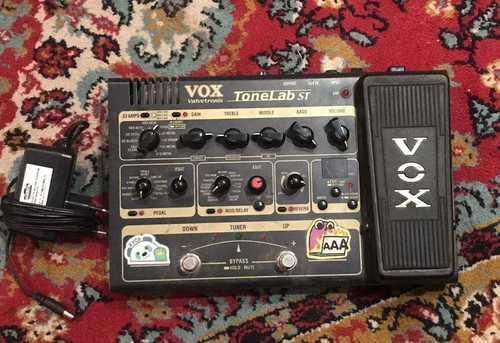 Гитарный процессор vox tonelab st