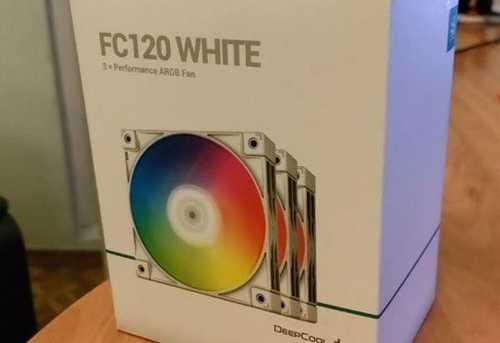 Корпусные вентиляторы DeepCool fc120 white