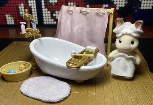 Sylvanian families набор ванная комната