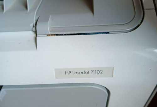 Лазерный принтер HP LaserJet P1102