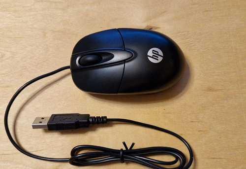 Мышь HP Travel Mouse Laser Black USB Новая Компакт