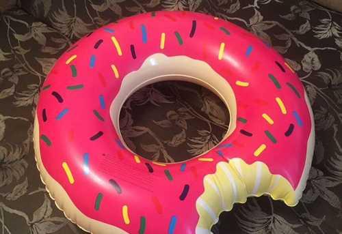 Надувной круг «пончик»