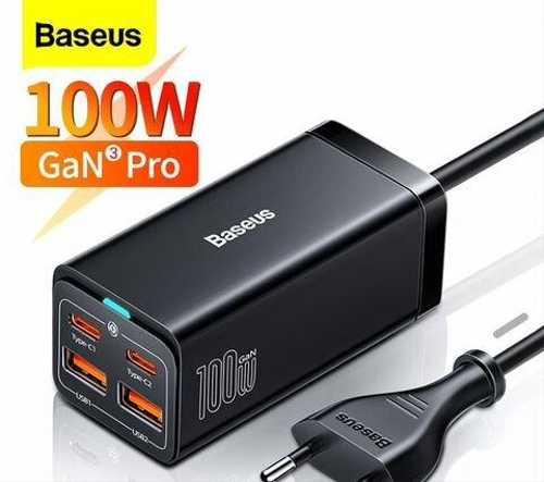 Baseus GaN3 Pro 100w (EU) Быстрая зарядка - новые