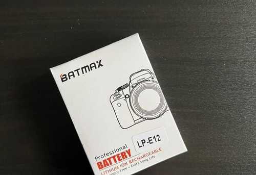 Аккумулятор batmax LP-E12 для Canon
