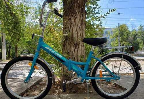 Велосипед Десна 2100 20д. складной голубой