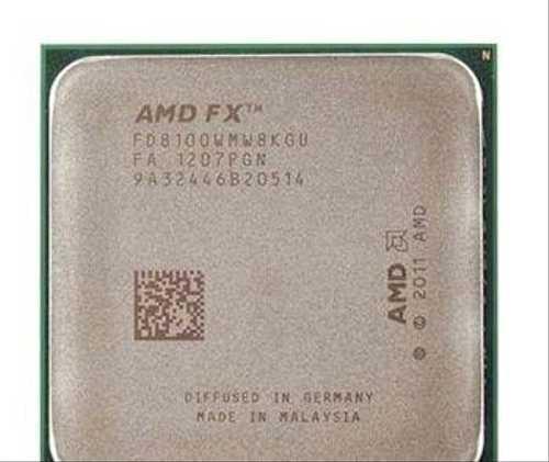 Процессоры AM3+ FX-8100 (8-ядер/3,7ггц/95w) Гарант