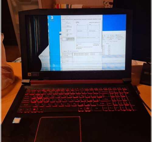 Игровой ноутбук acer nitro 5 AN515-51 gtx1050