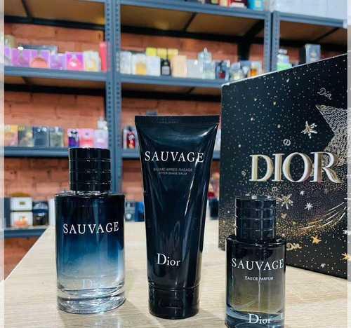 Парфюмерный набор Christian Dior Sauvage