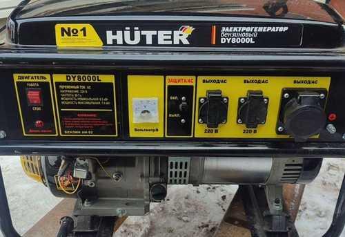 Генератор бензиновый huter DY8000l