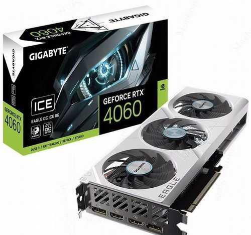 Gigabyte nvidia geforce rtx4060 eagle 8gb новая