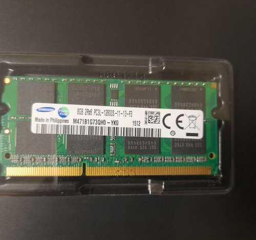 Samsung SoDimm DDR3L 8GB