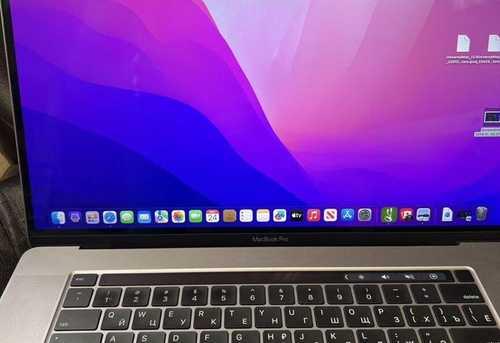 MacBook Pro 16 (2019), 1024 ГБ, Core i9, 2.3 ГГц, RAM 16 ГБ, Radeon Pro 5500M 8 ГБ