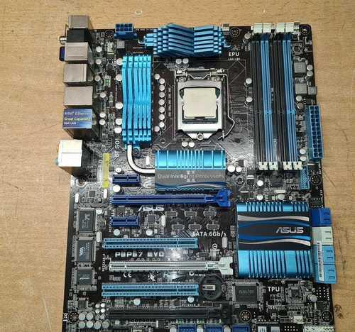 Asus P8P67- Evo   i3 2100 (Z68, lga 1155)