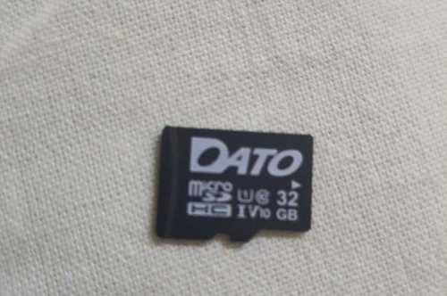 Карта памяти MicroSD 32 Гб