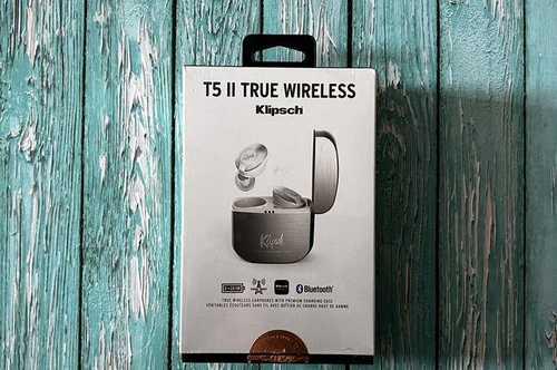 Беспроводные наушники Klipsch T5II Silver