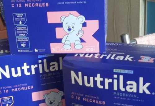 Смесь, детское молочко Nutrilak 3, с 12 месяцев
